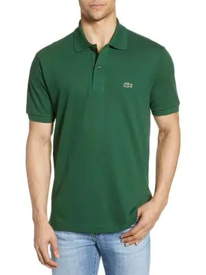 Lacoste Regular Fit Piqué Polo - 132 Green