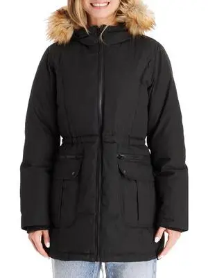 MODERN ETERNITY Modern Eternity Convertible Down 3-in-1 Maternity Parka Black