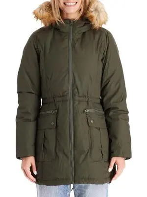 MODERN ETERNITY Modern Eternity Convertible Down 3-in-1 Maternity Parka Khaki Green