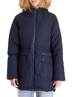 MODERN ETERNITY Modern Eternity Convertible Down 3-in-1 Maternity Parka Navy