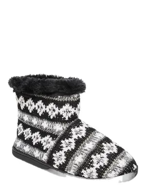 Minnetonka Minnetonka Betty Bootie Slipper Black Multi