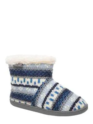 Minnetonka Betty Bootie Slipper - Blue Multi