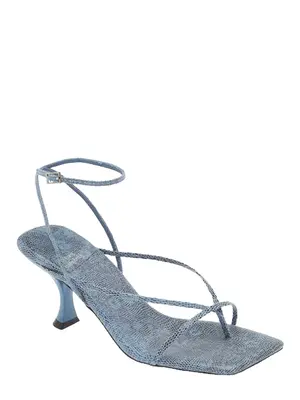 Jeffrey Campbell Jeffrey Campbell Fluxx Sandal Blue Lizard