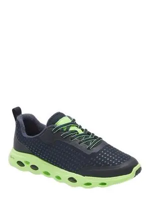 ARA Ara Montclair Lace Up Sneakers Blue/ Green
