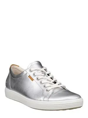 Ecco ECCO Soft 7 Sneaker Metallic Silver