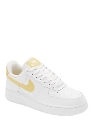 Nike Air Force 1 '07 Sneakers White/ Saturn Gold/ White