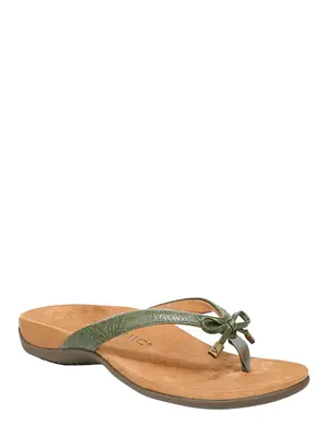 Vionic Vionic Bella II Flip Flop Army Green