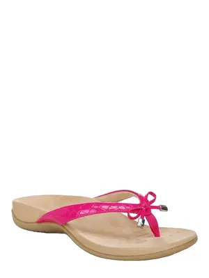 Vionic Vionic Bella II Flip Flop Dragon Fruit