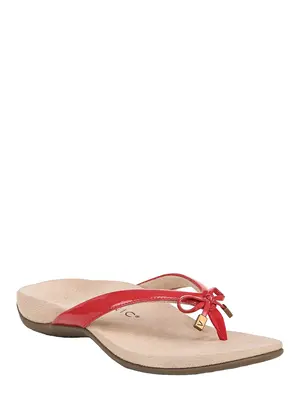 Vionic Vionic Bella II Flip Flop Red