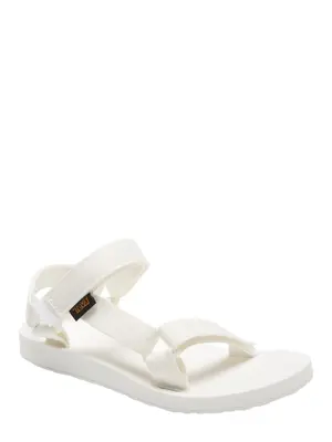 Teva Original Universal Sandal Bright White Fabric