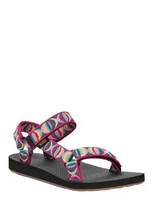 Teva Original Universal Sandal Burst Blue Tile/ Confetti
