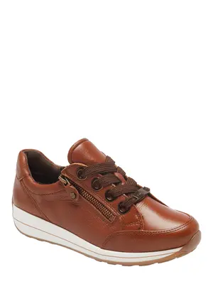 ARA Ara Ollie Lace-up Sneaker Cognac Gauchosoft