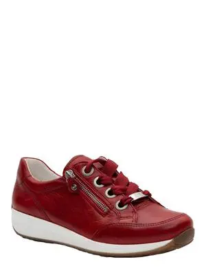 ARA Ollie Lace-up Sneaker - Red