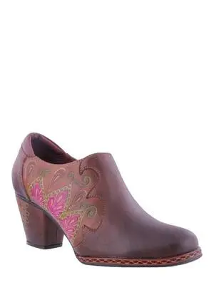 SPRING STEP SHOES Zami Bootie - Brown