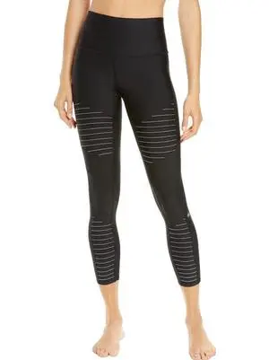 Alo Yoga Airlift High Waist 7/8 Leggings Black/white