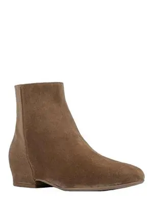 Aquatalia Ulyssa Waterproof Leather Bootie - Champagne