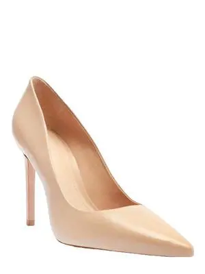 Schutz Pointed Toe Pump - Honey Beige