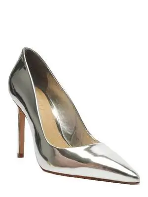 Schutz Schutz Pointed Toe Pump Silver