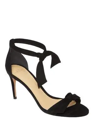 ALEXANDRE BIRMAN ALEXANDRE BIRMAN Clarita Ankle Tie Sandal Black Suede