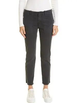 NILI LOTAN Nili Lotan Jenna Slim Crop Trousers