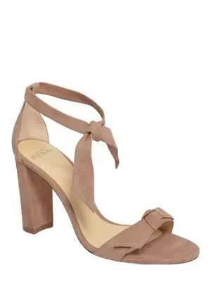 ALEXANDRE BIRMAN Clarita Knotted Sandal - Cameo Suede