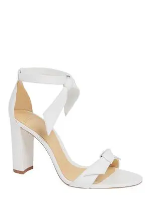 ALEXANDRE BIRMAN Alexandre Birman Clarita Knotted Sandal White Leather