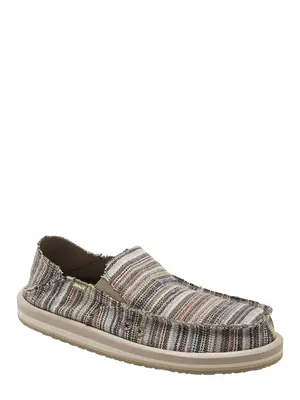 Sanuk Slip-On Sneaker Cabo Stripe
