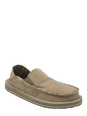 Sanuk Slip-on Sneaker - Earth