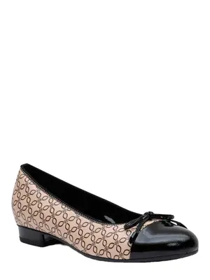 ARA Ara Belinda Ballerina Flat Nude