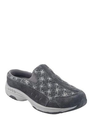 Easy Spirit Traveltime Clog Sneaker - Dark Grey
