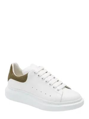 Alexander McQueen Oversized Sneaker White/ Khaki