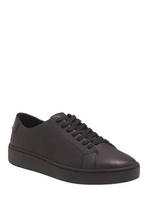 Vince Camuto Hallman Leather Sneaker Black