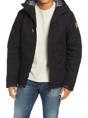 Fjallraven Water Resistant Insulated Jacket Black