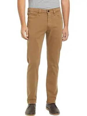 34 Heritage Courage Straight Leg Twill Pants - Tobacco Twill