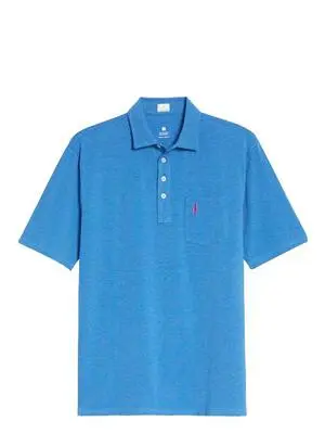 Johnnie-o Heathered Original Regular Fit Polo Riptide