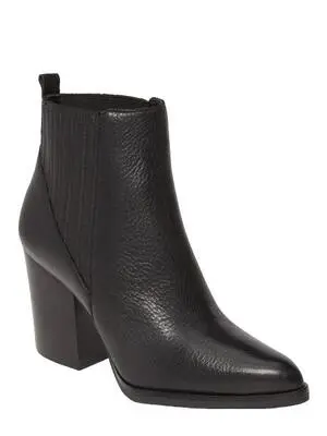 Marc Fisher Alva Bootie - Black Leather