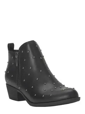 Lucky Brand Basel Bootie - Black Faux Leather