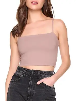 Susana Monaco Crop Tank Cocoa