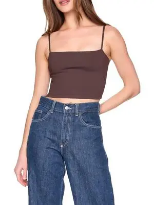 Susana Monaco Crop Tank Java
