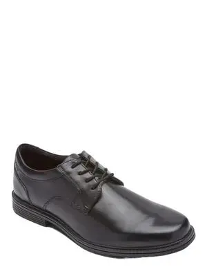 Rockport Taylor Waterproof Plain Toe Derby - Black
