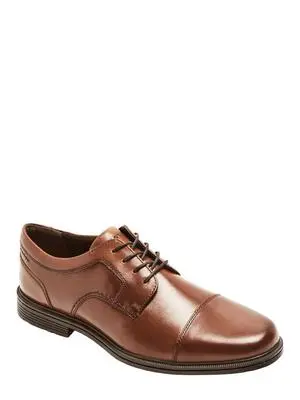 Rockport Rockport Taylor Waterproof Cap Toe Derby Tan