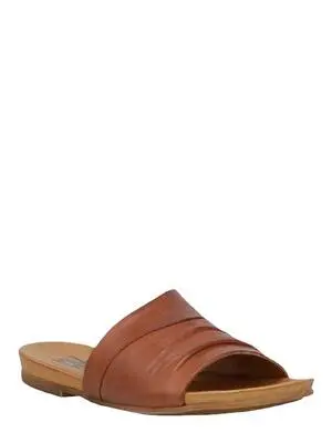 Miz Mooz Aria Slide Sandal - Brandy