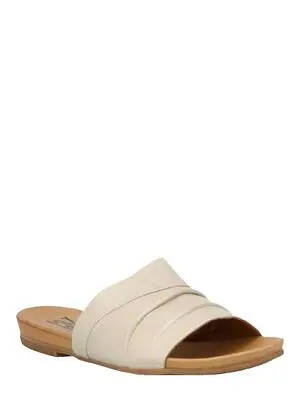 Miz Mooz Aria Slide Sandal - Cream
