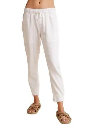 Bella Dahl Pocket Joggers - White