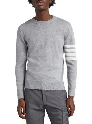 Thom Browne Thom Browne Merino Wool Pullover Med Grey