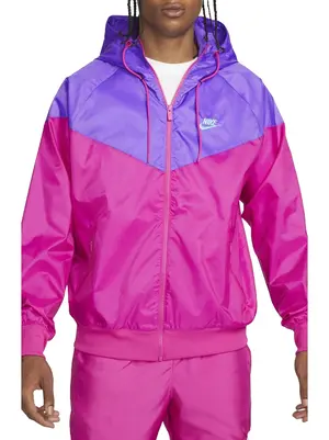 Nike Nike Sportswear Windrunner Jacket Active Pink/ Grape/ Menta