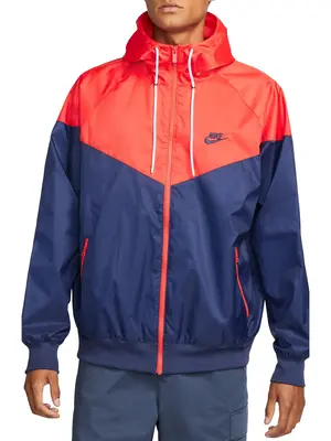 Nike Nike Sportswear Windrunner Jacket Midnight Navy/ Light Crimson