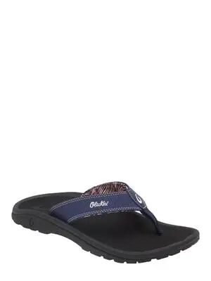 Olukai OluKai Ohana Flip Flop Navy/onyx