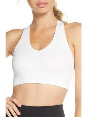 Free People Free Throw Crop Tank - White