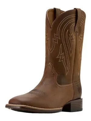 Ariat Plano Western Boots - Woody Tan